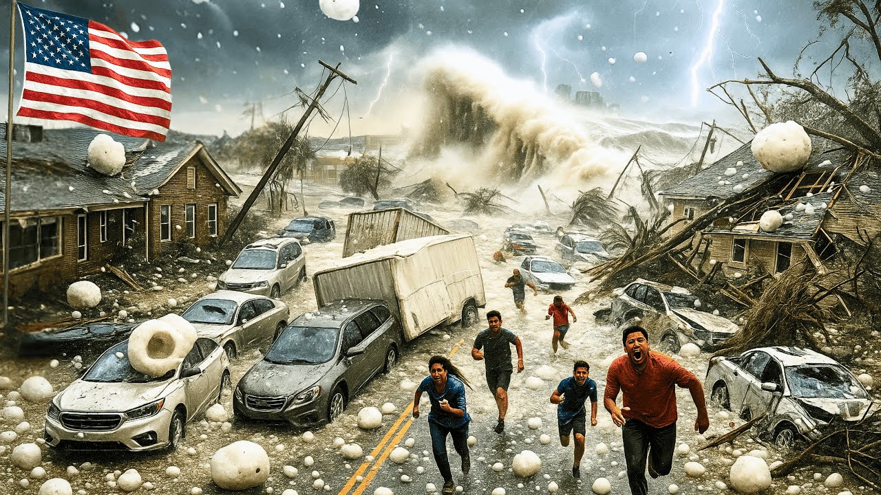 CHAOS in Arizona! Violent Hail Storm, Flash Flooding Swept Away Homes ...