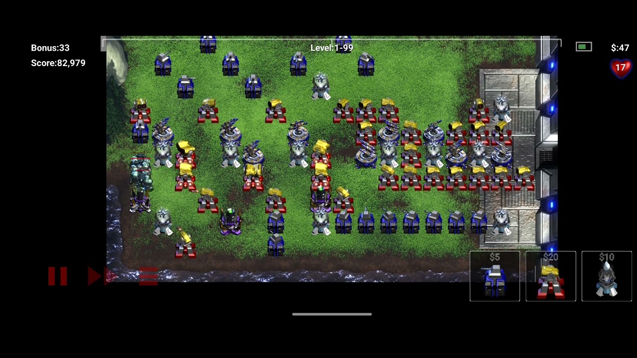 Robo Defense mobile game strategy - YouTube
