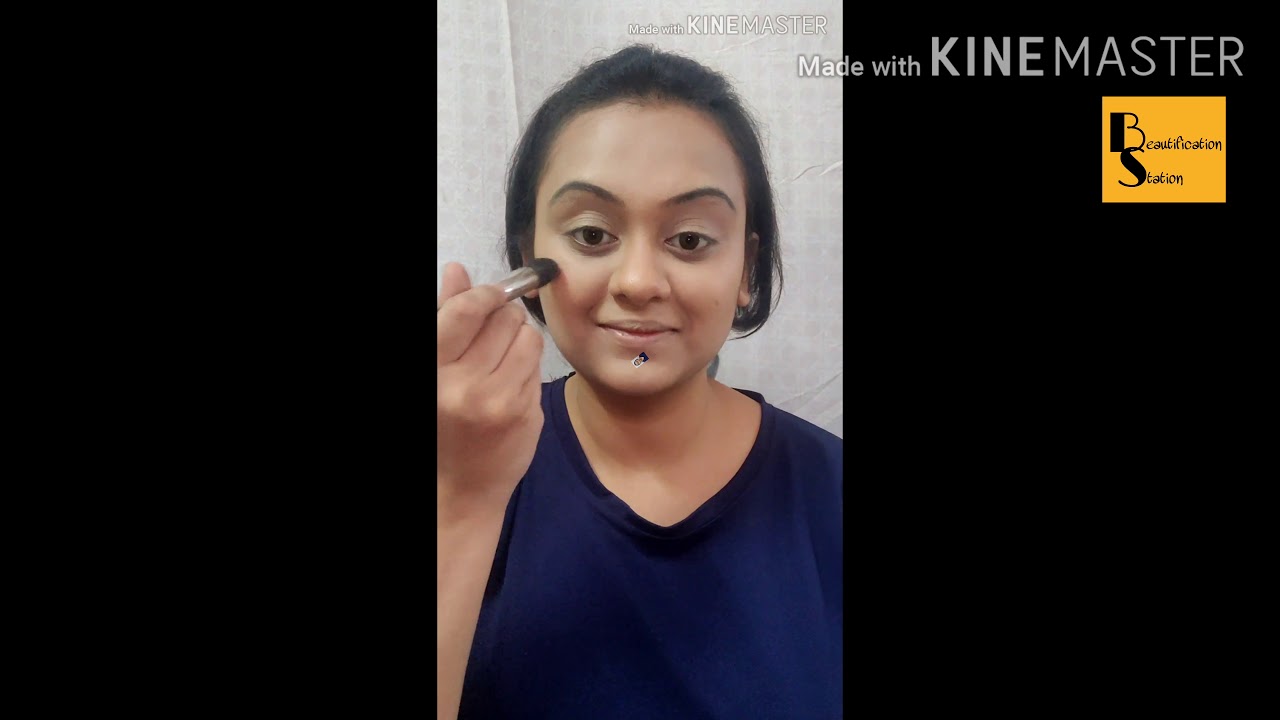 Self Makeup Look ️ - YouTube