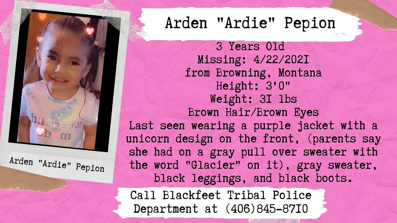 Missing Mondays: Arden Pepion - YouTube
