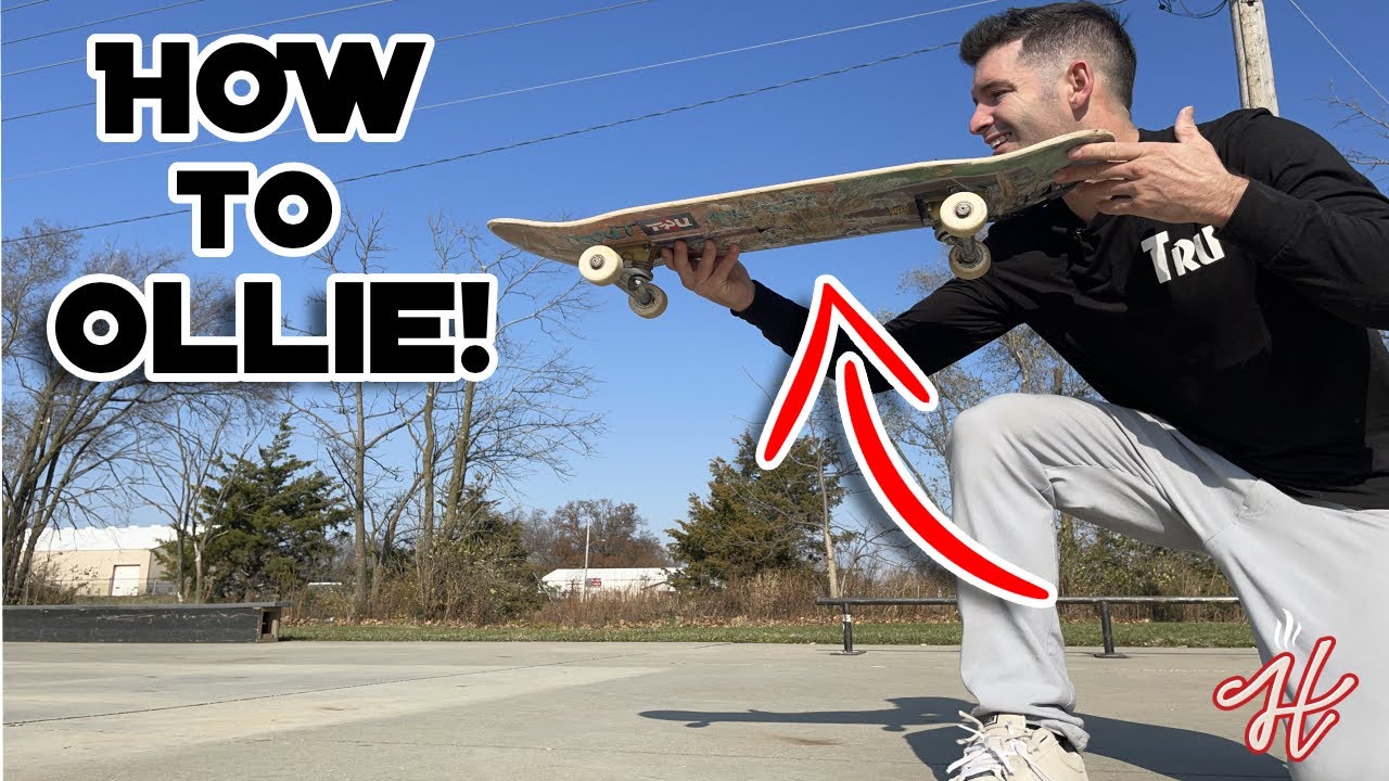 HOW TO OLLIE! - YouTube