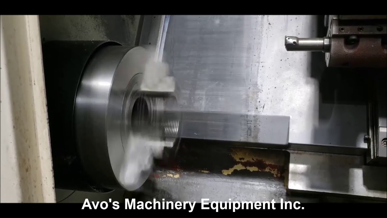 Fortune Vturn-36 Slant Bed CNC Lathe - YouTube