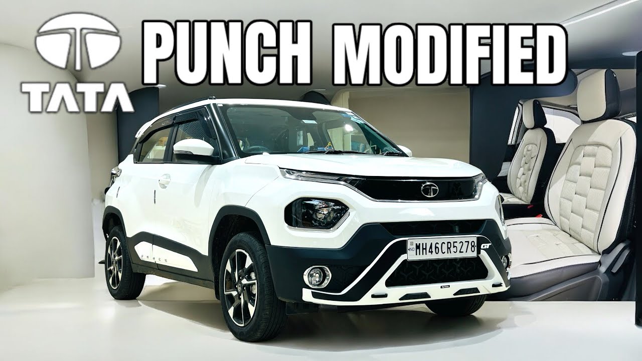 TATA PUNCH 2024 MODIFIED|PUNCH SEATCOVER|PUNCH ACCESSORIES|PUNCH ...