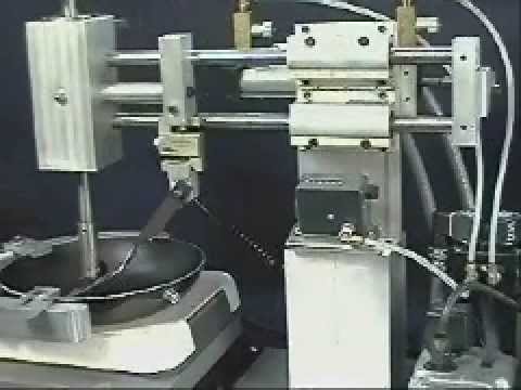 GMM - Stainless Steel Spatula Machine - YouTube