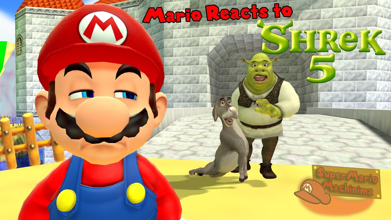Mario Reacts to Shrek 5 Teaser - YouTube