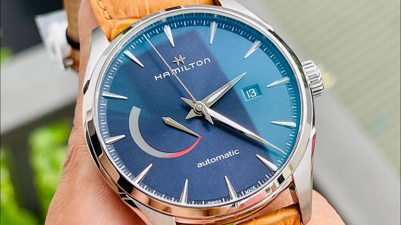 Tuyệt đẹp cùng HAMILTON JAZZMASTER POWER RESERVER H32635541 size 42mm ...