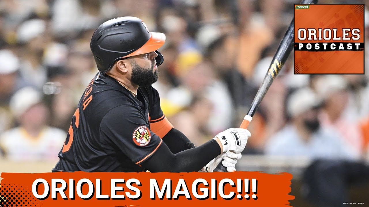 ORIOLES POSTCAST: Baltimore Orioles ERASE no-no, WALK OFF Los Angeles ...