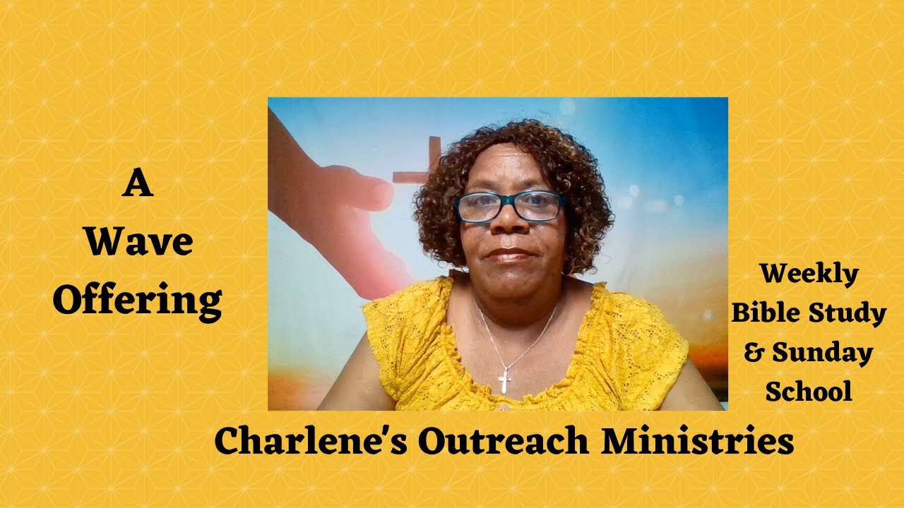 A Wave Offering. Exodus 29: 19-26. Thursday's, Daily Bible Study. - YouTube