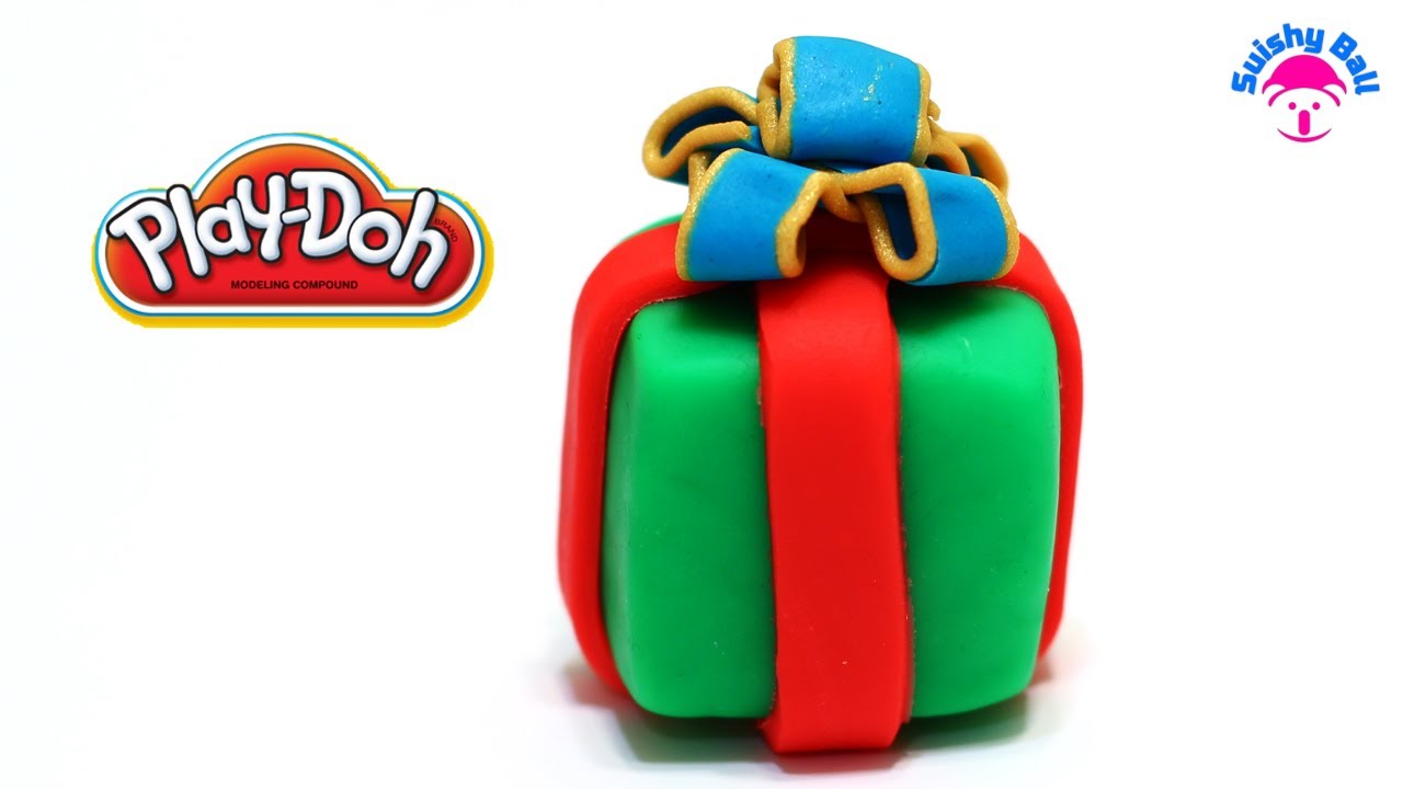 Play-Doh Surprise Gift Wrapped Present Surprise Egg What's Inside? Easy ...