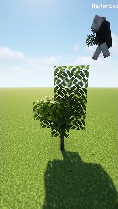 Easy Minecraft Custom Trees Building Tutorial - YouTube