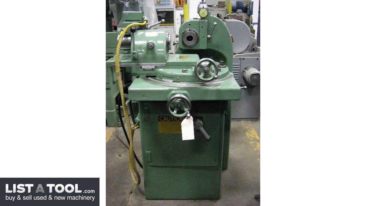Gleason Model 6 (446) Universal Split head Gear Tester - YouTube