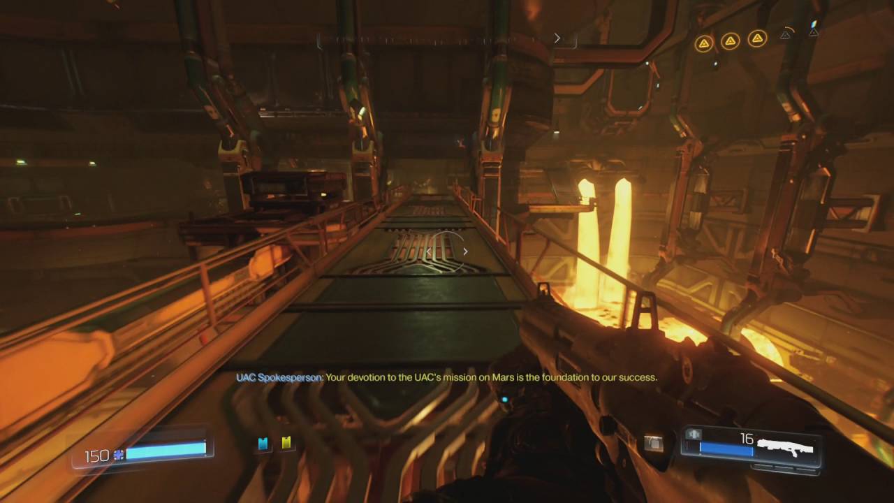 DOOM (PS4) - Part 2 - Campaign - Let's Play - Single Player Gameplay ...