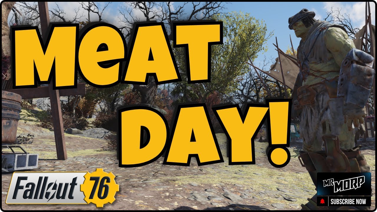 Full Day of Meat Week, Raids and Great times! | Fallout 76 - YouTube