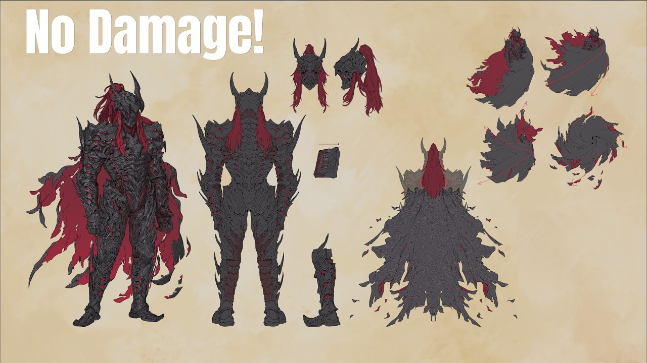 The First Berserker: Khazan - Blade Phantom No Damage Boss Fight! - YouTube