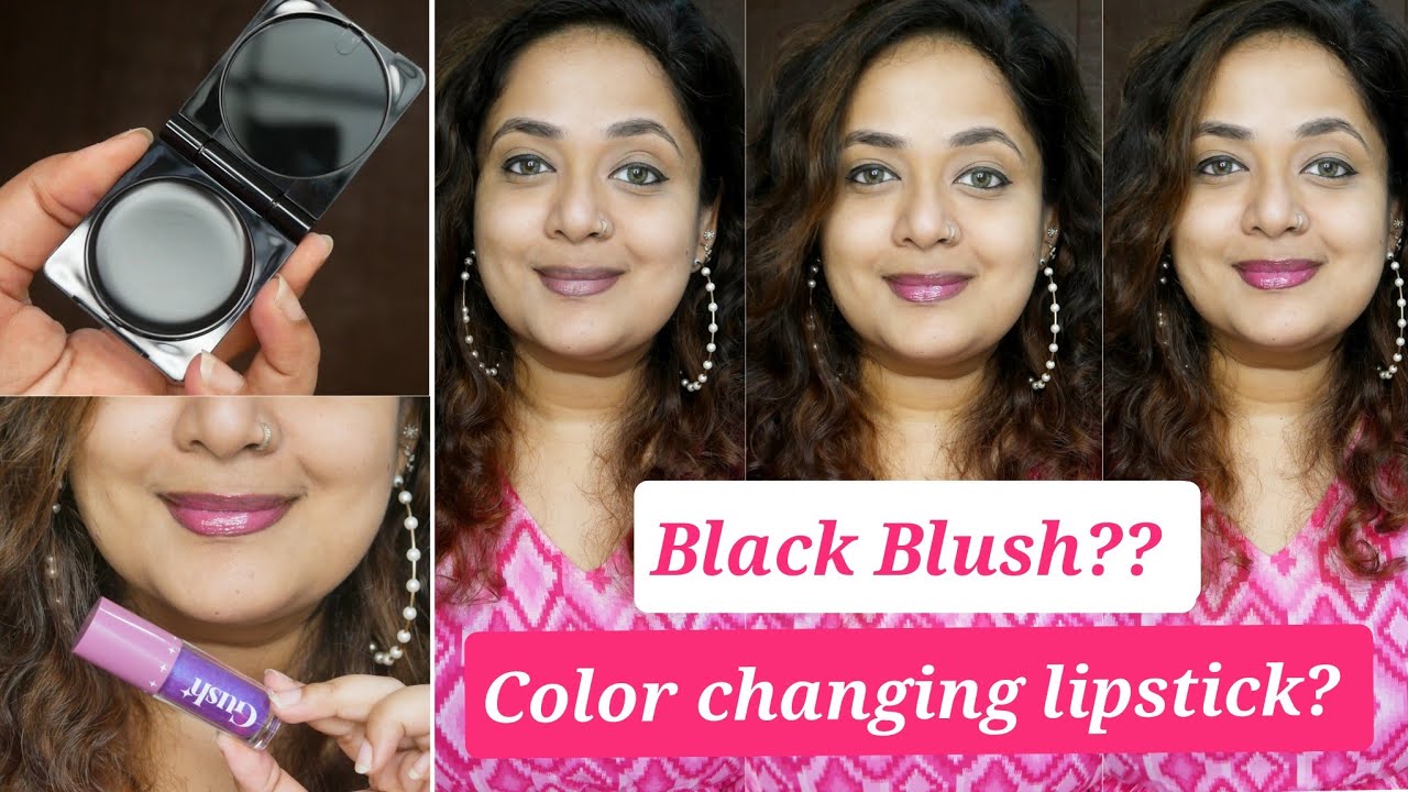Let's try pH based color changing makeup products in India! - YouTube