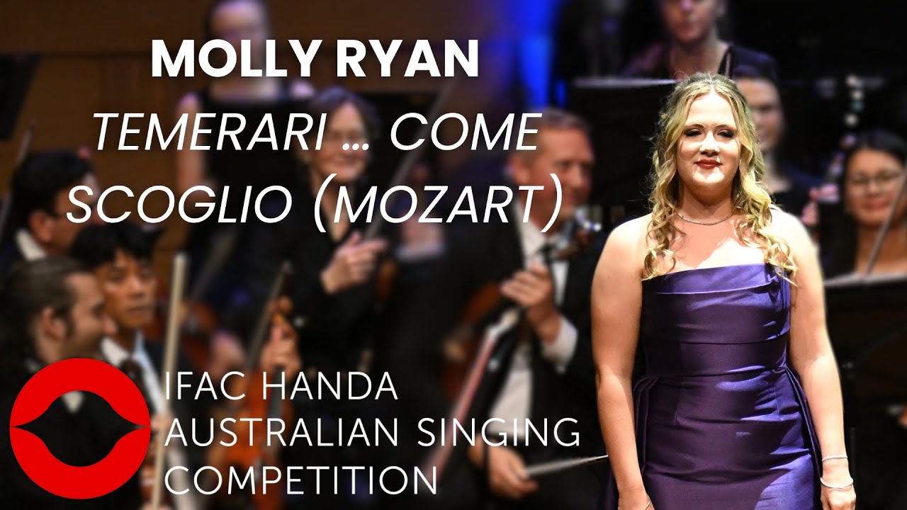 2024: Molly Ryan, soprano. ASC Finals Concert, first performance ...