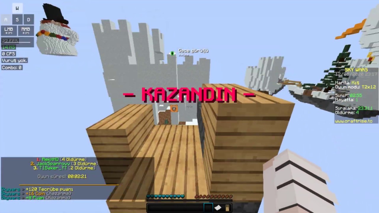 MİNECRAFT-CRAFTRİSE BÖLÜM 1 - YouTube