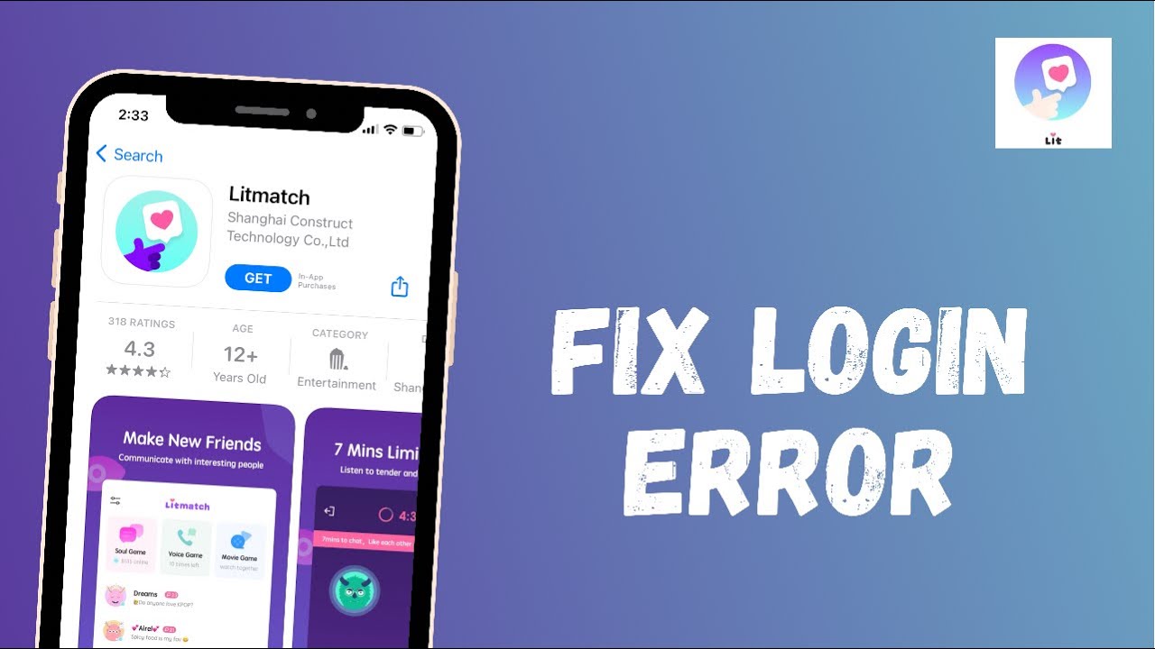 Fix Litmatch Login Error | Solve Litmatch App Error 2021 - YouTube