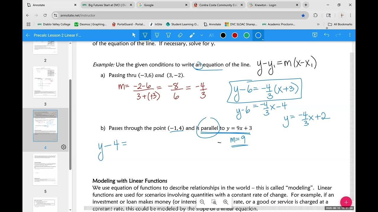 Precalculus Lesson 2, Part 2 - YouTube