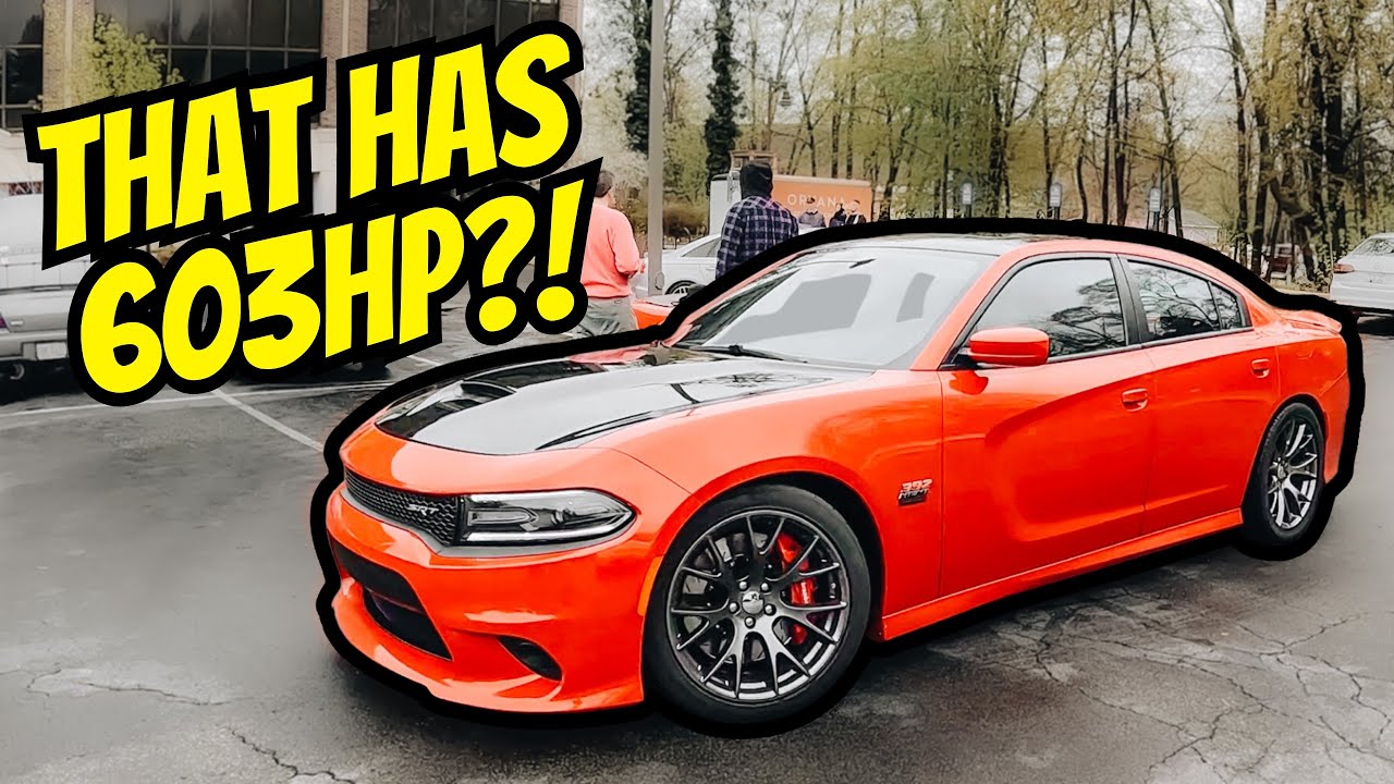 SUPERCHARGED CHARGER SRT 392 At My Local Car Meet!! SWEET TURNOUT ...