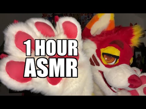 [Furry ASMR] The most Relaxing Fursuit ASMR (100% Tingly) ️‍🔥 [1 Hour ...
