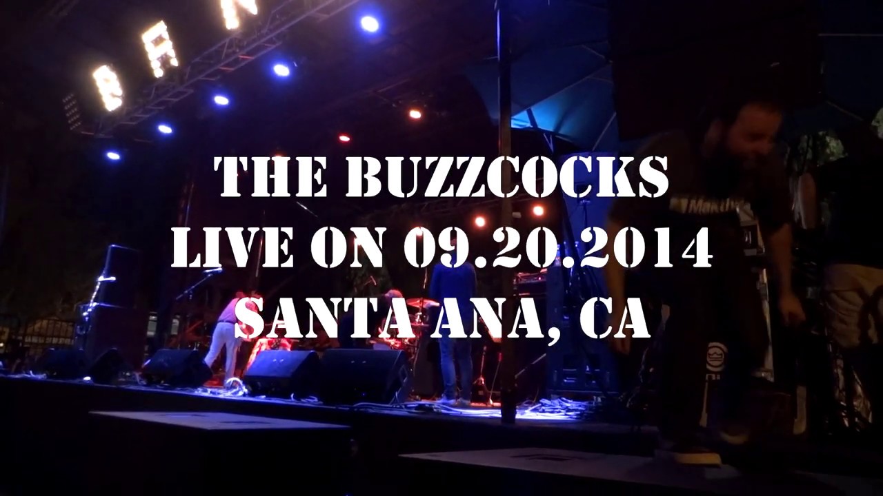 HD - The Buzzcocks "Live at the Bang Festival" 2014-09-20 Santa Ana, CA ...