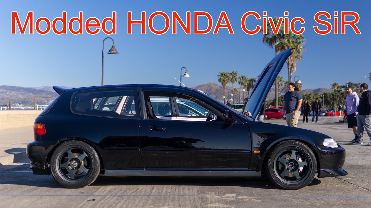 HONDA Civic EG6 SiR RHD - YouTube