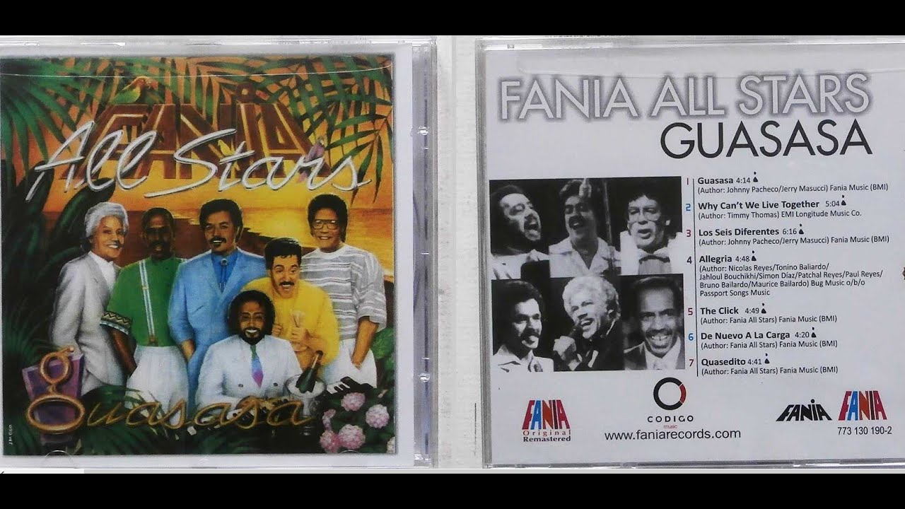 Informacion del Disco de Fania All Stars: Guasasa - YouTube