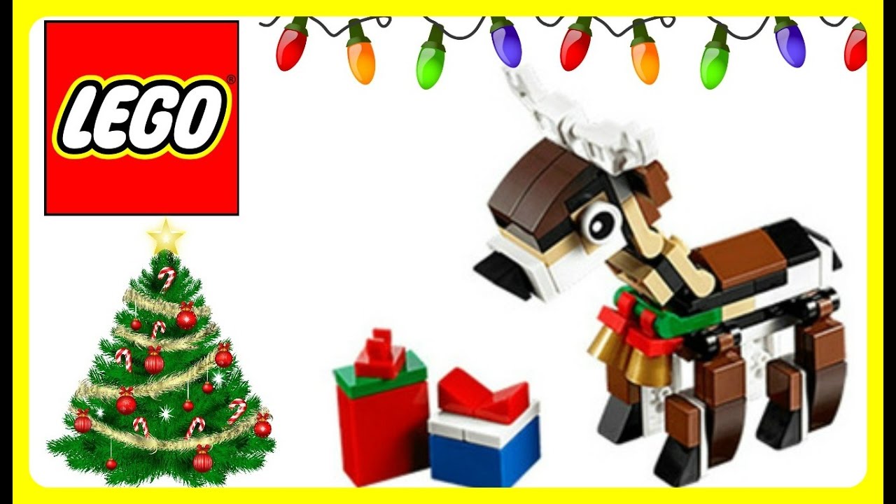 LEGO 30474 Creator! Build Your Own Christmas Toy Reindeer! How To Build ...