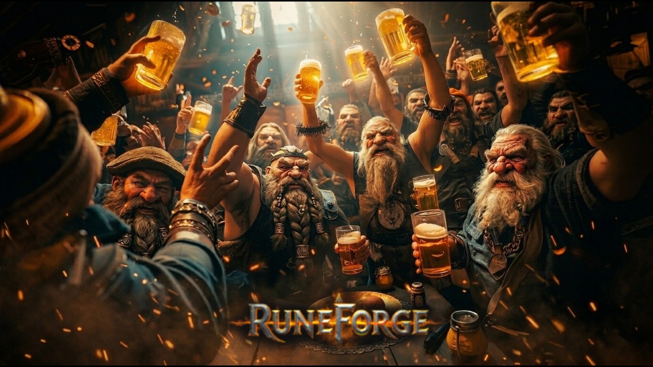 Ale and Glory - RuneForge | Epic Dwarven Tavern Drinking Song 🍺 - YouTube