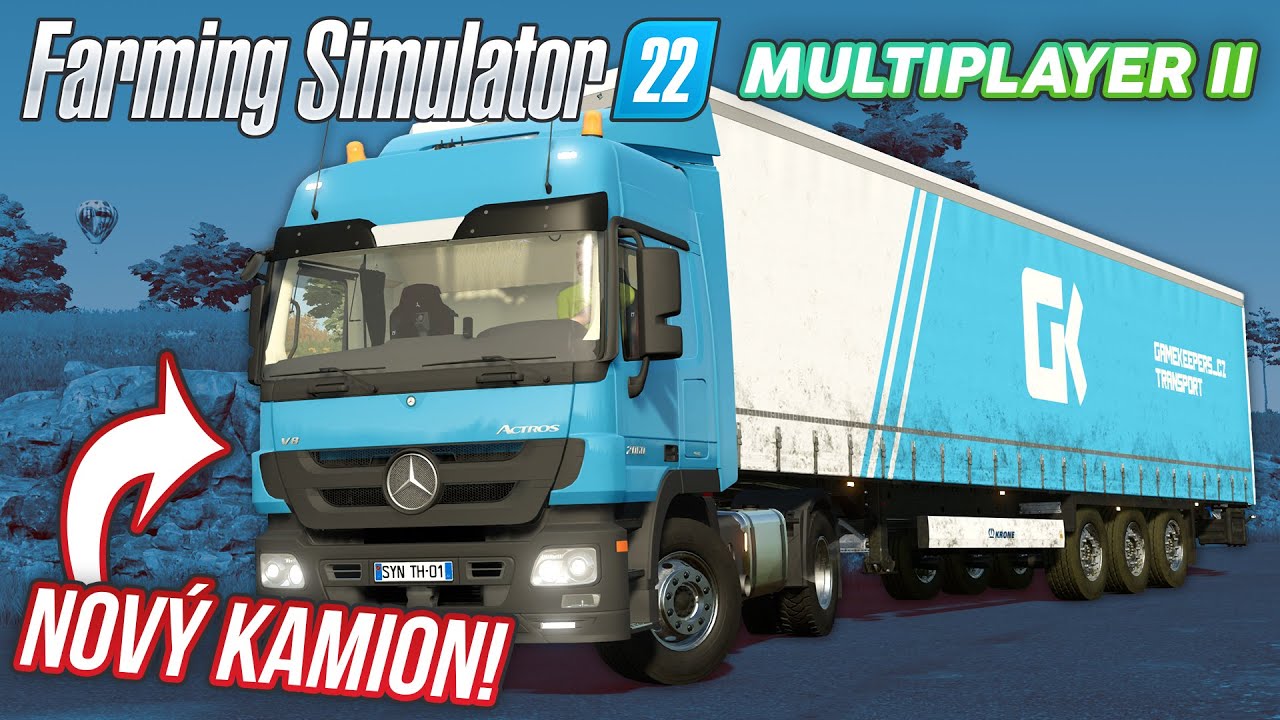 NOVÝ KAMION NA FARMU! | Farming Simulator 22 Multiplayer S02 #31 - YouTube