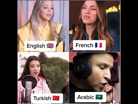 Africa's song, Love Nwantiti performed in four languages (English, French, Arabic and Turkish).