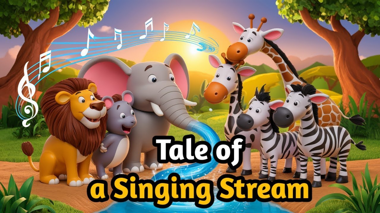 The Singing Stream and the Helpful Turtles | Kids Story | Bedtime ...