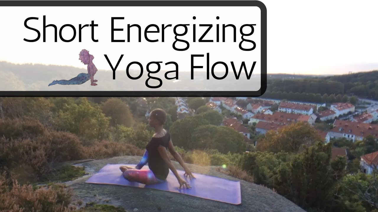 Energizing Yoga Flow - For stress relief - YouTube