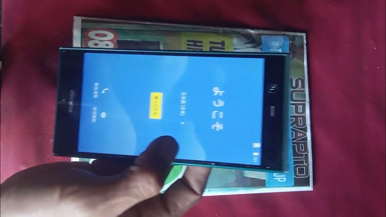 hard reset Recovery hapus pola / lupa pin docomo NTT F02H - YouTube