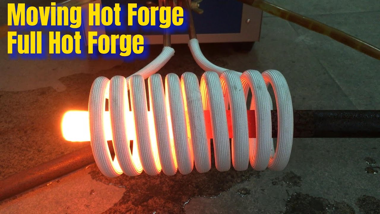 #Steel #Iron #Rod #Bar #Moving #Heating #Forge #Full #Forge - JL-30KW # ...