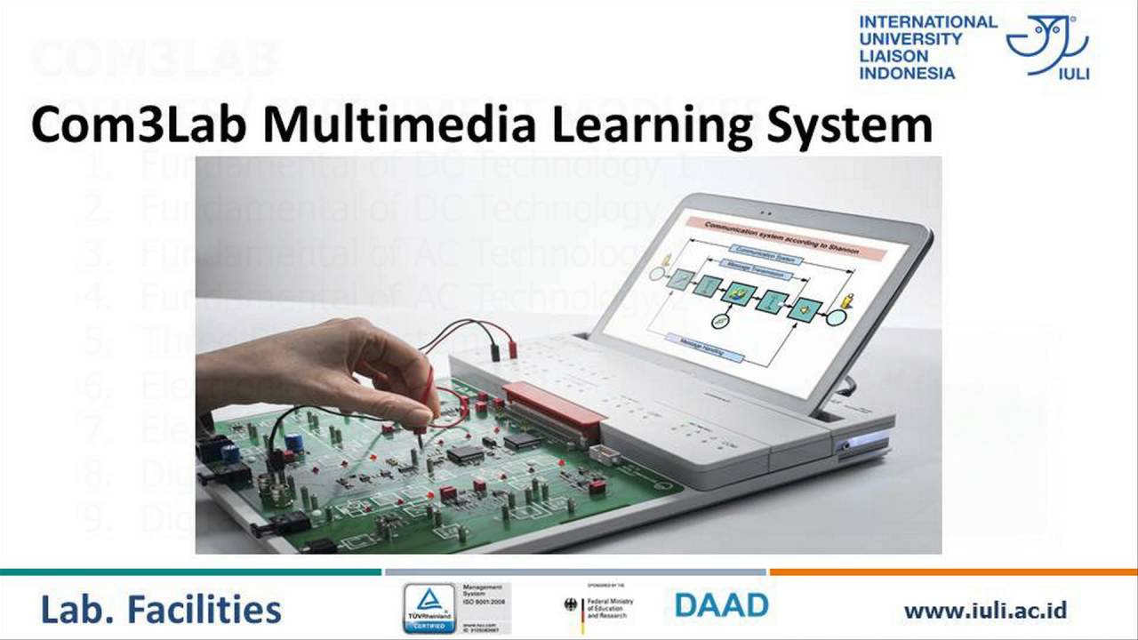 COM3 Lab Multimedia Learning System - YouTube