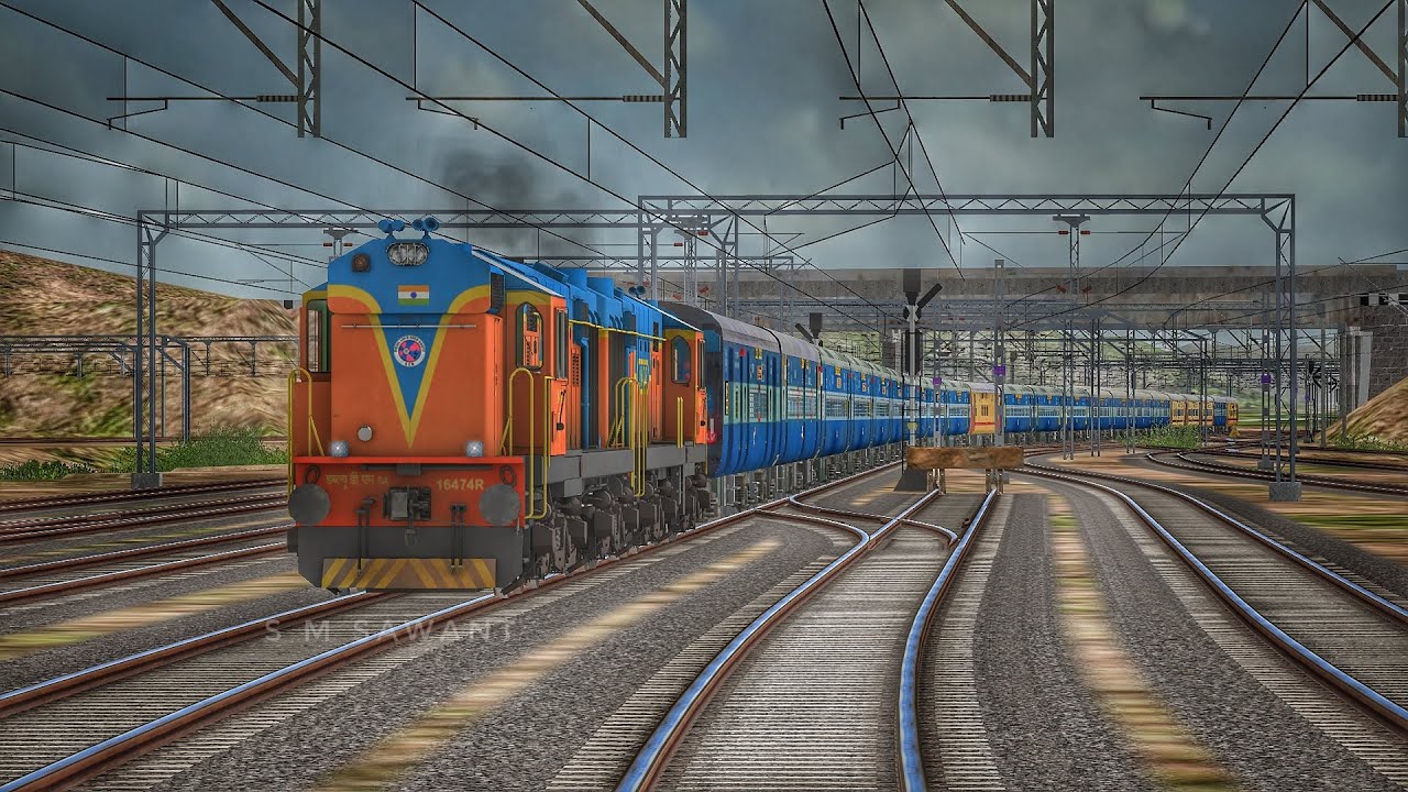 12617 MANGALA LAKSHADWEEP SF EXP. | KHANDESH ROUTE | BROAD GUAGE ...