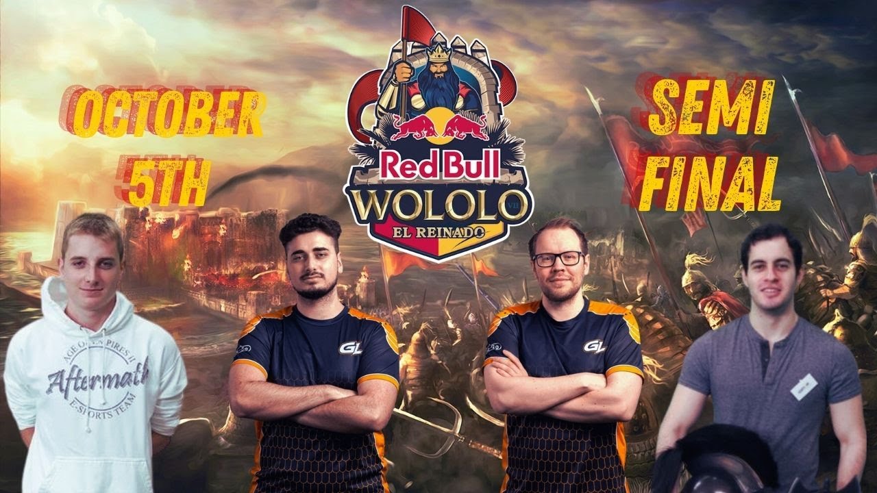 RED BULL WOLOLO - EL REINADO || DIA 3 || SEMIFINALES || !multi #aoe2 # ...