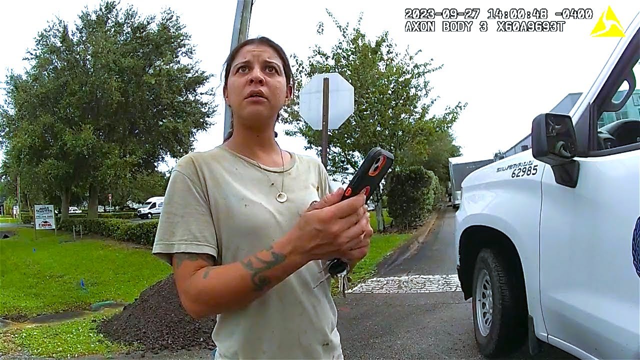 Woman Flees Hit And Run Crash Then Tries Playing Dumb - YouTube