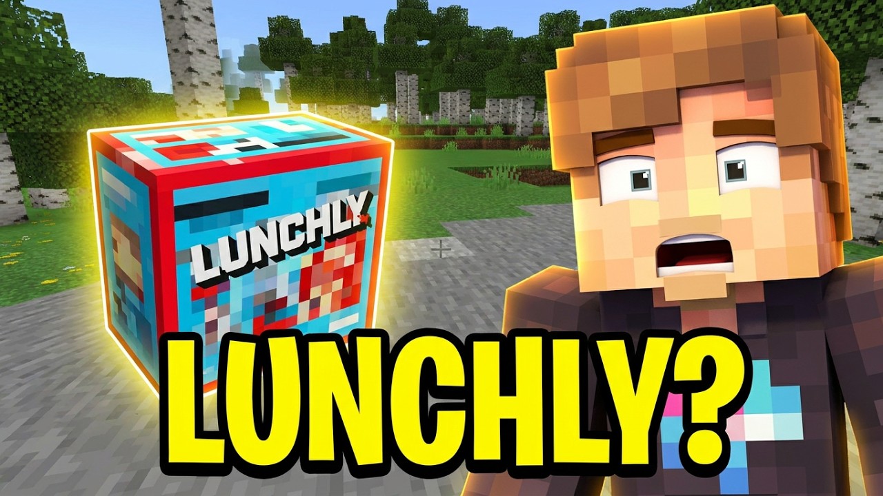 Minecraft Lunchly Addon - YouTube
