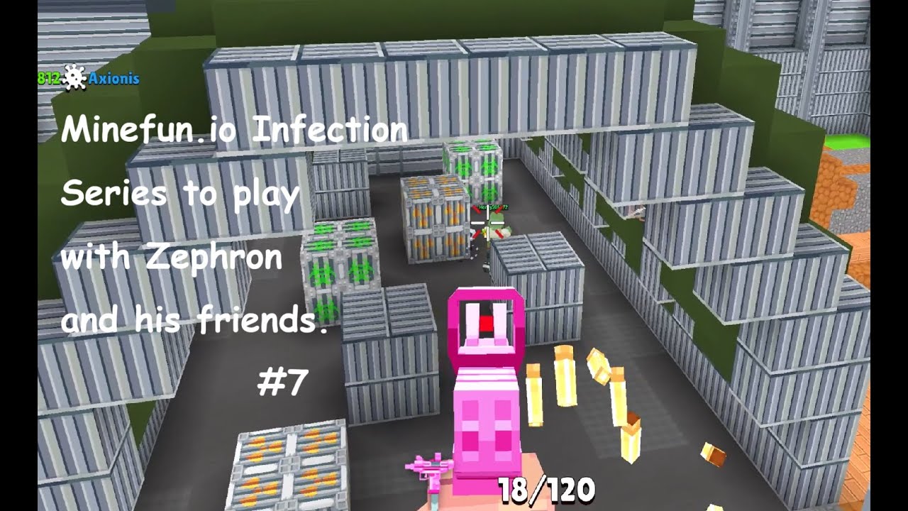 Minefun.io Infection Series to play with Zephron and his friends. #7 ...