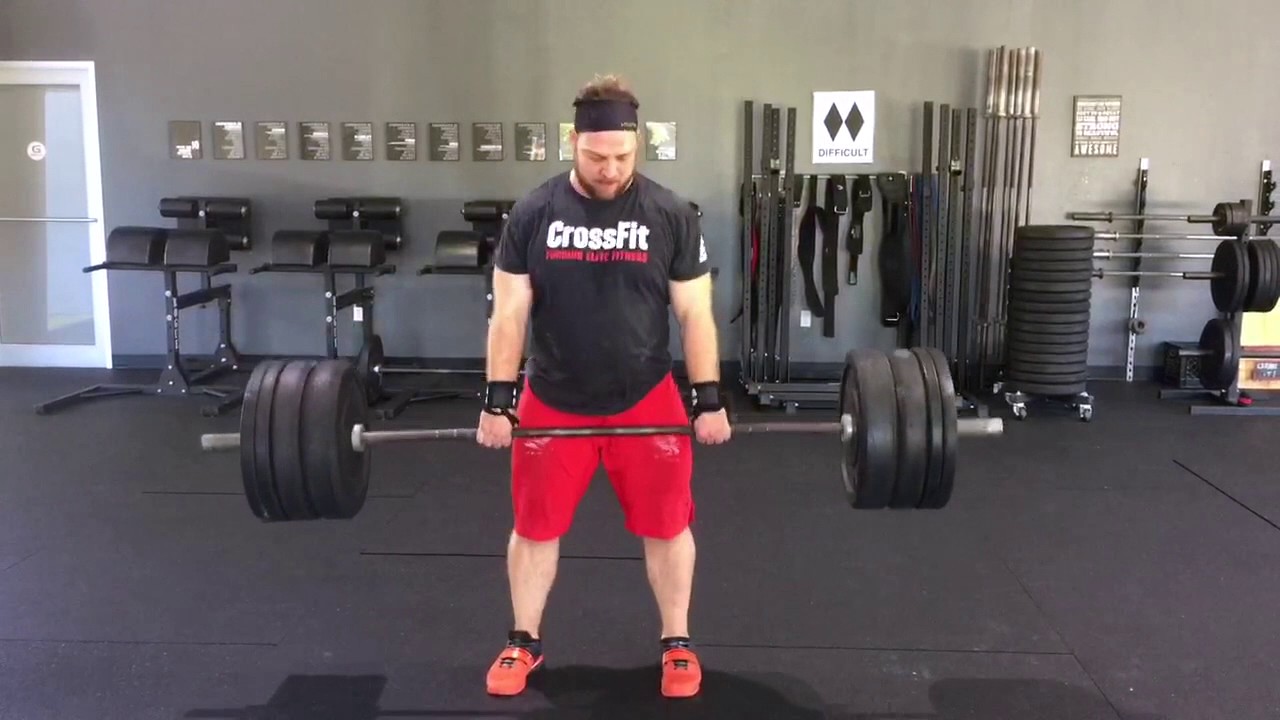 CrossFit WOD 05.02.17 : 3 Position Power Clean - YouTube