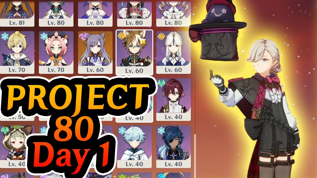 Every day I level up 1 character to level 80 | Project 80: Day 1 ...