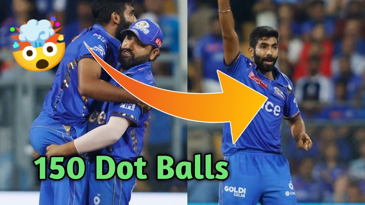 Jasprit Bumrah Bowled Most Dot Balls In IPL 2024- Most Dot Balls List😳 - YouTube