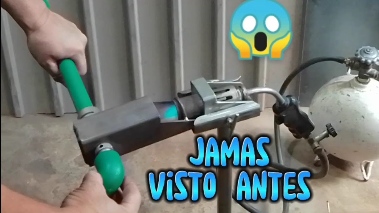 Termofusora a Gas para PPR o Tubo Plus - YouTube