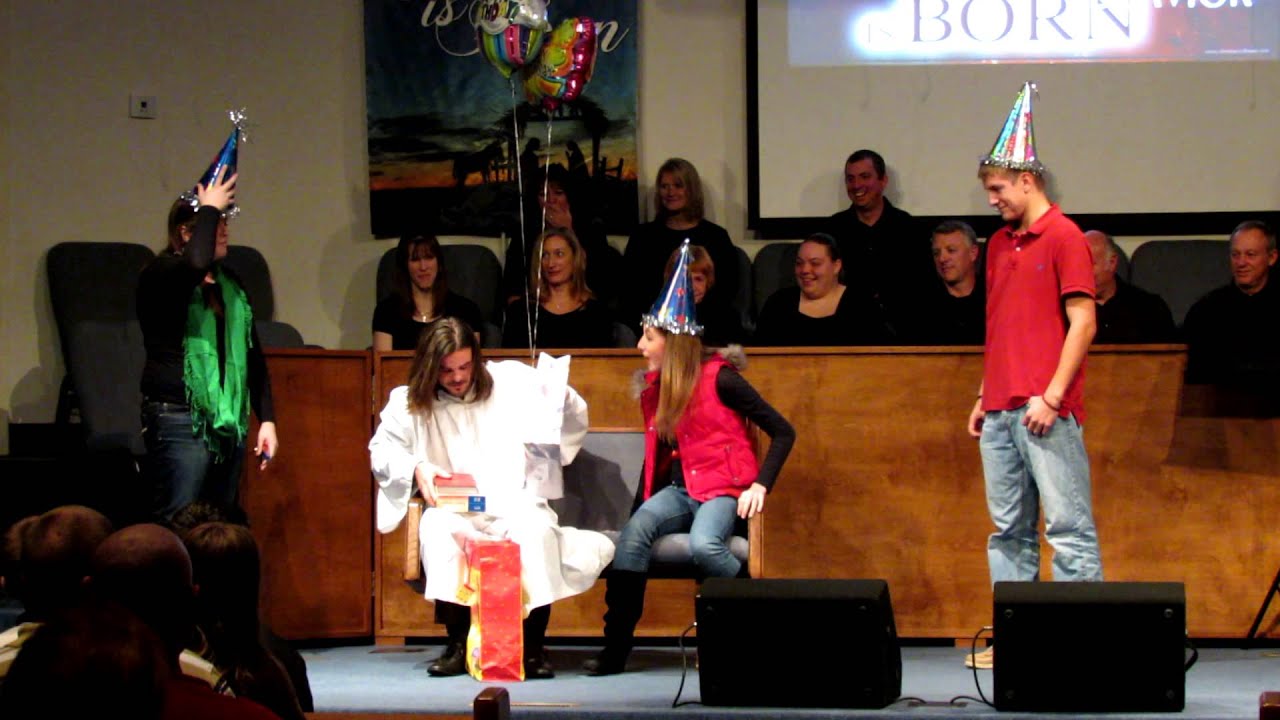Happy Birthday Jesus Skit - YouTube
