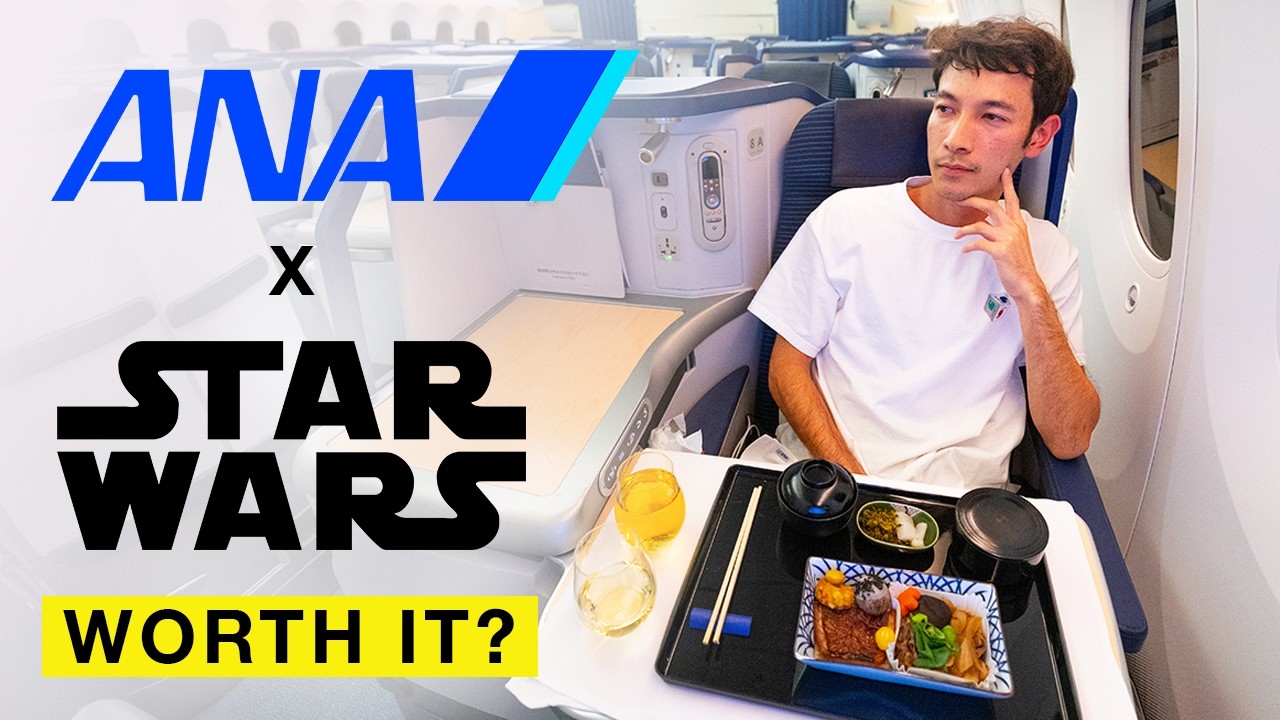 10 Hours In ANA’s Star Wars Business Class - YouTube