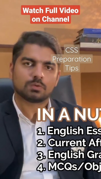 CSS ki Tiari Kaisay Karen ? CSS Ki tiari me Kitna time lagta hai ? CSS Shorts 6 - YouTube